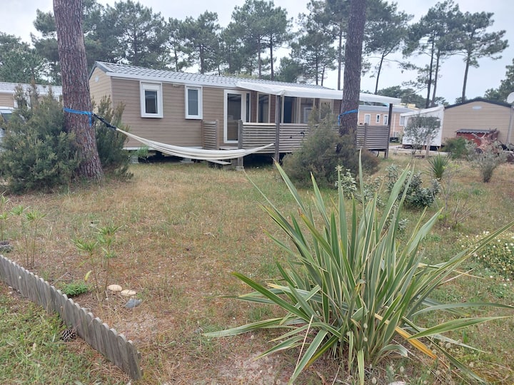 Accès Direct Océan Mobile Home 6 Pers Climatisé - Vendays-Montalivet