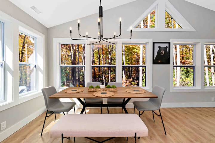 Wolves Den - Lux Cabin W/hot Tub. 2 Mi To Slopes - Beech Mountain, NC