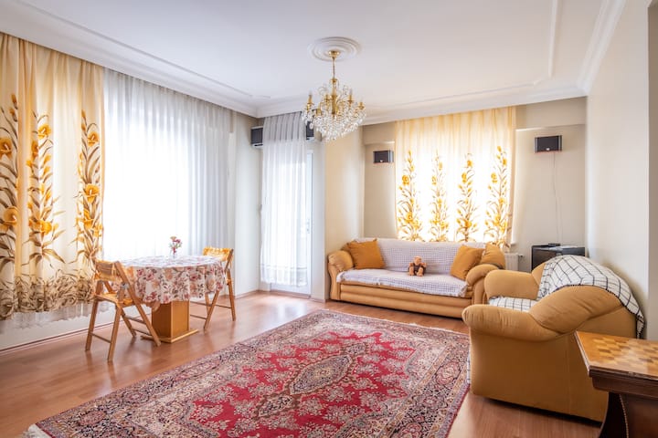 2+1 Apt Parking Security 1000mbps Internet - İstanbul