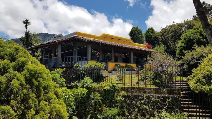 Casa Con Espectacular Vista +Wifi +Fogata+barbacoa - El Salvador