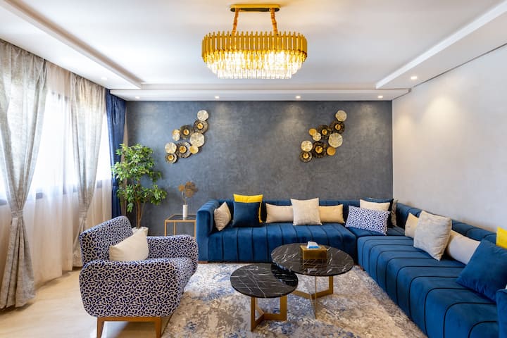 Large 3-bedroom Family Flat With Pool/ Fibre Optic - Marokko