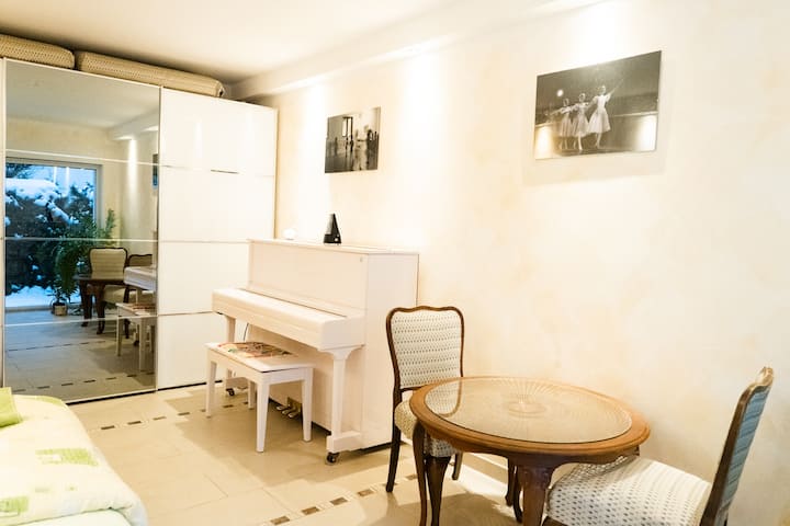 Ruhiges Zimmer Mit Garten Und Klavier - Munich