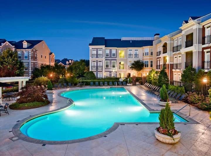 Corporate Fully Furnished  2 Br Apt With Sunroom - Alpharetta, GA