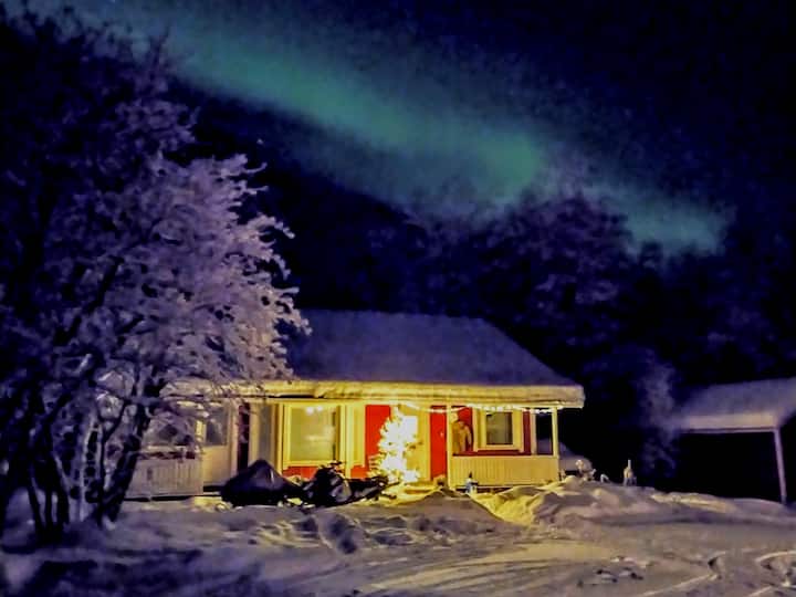 Lappish Log House Near To Ivalo River - Ivalo