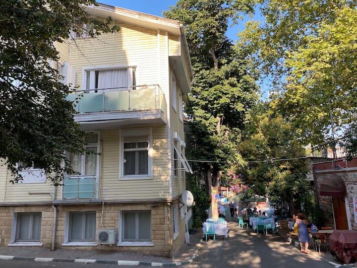 Kınalıada Merkezde Tarihi Geniş çAtı Katı - Adalar