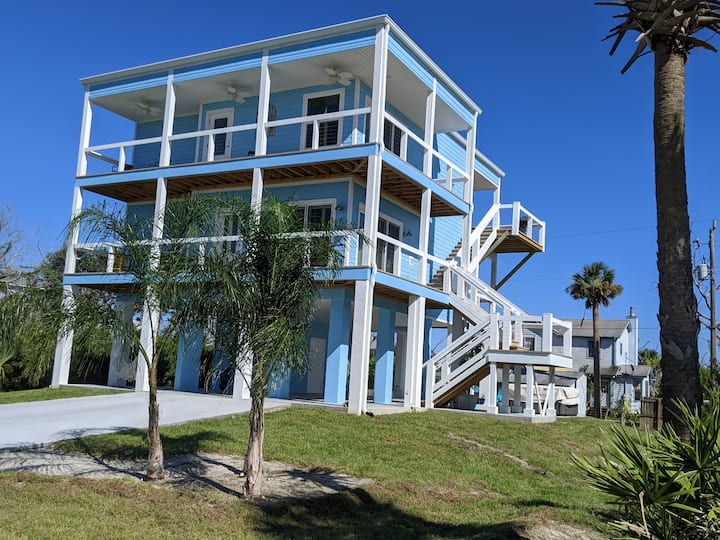 Skyfall Sunrise Sunset And Ocean Views Private Bch - Palm Coast