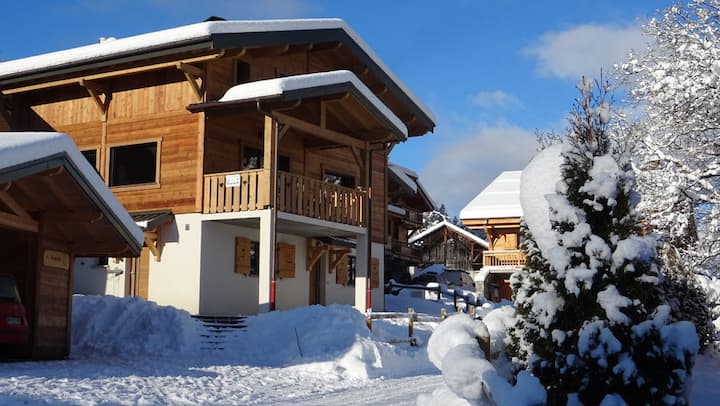 Chalet Au Pied De La Télécabine - Morillon