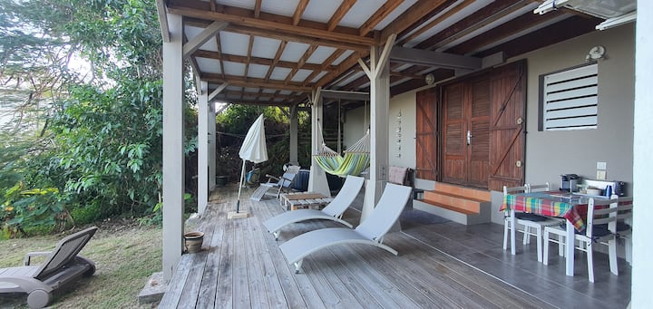 Appartement Gosier Vue Mer Avec Jardin & Jaccuzi - Guadeloupe