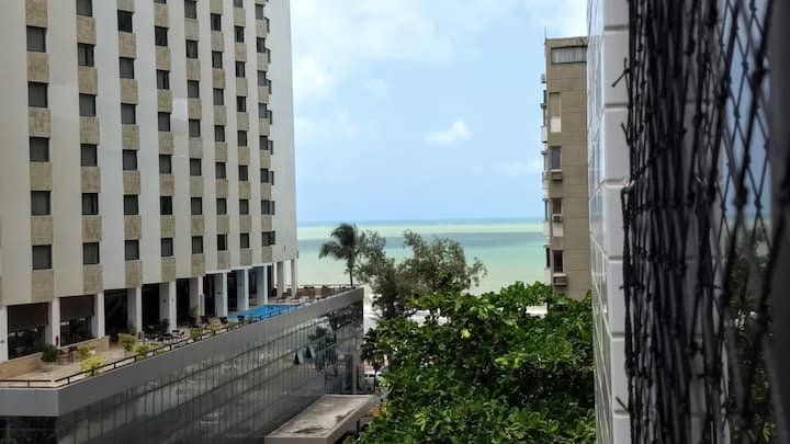 Apt 5| 50 M Da Praia | Vista Do Mar | Wi-fi 250 Mb - Recife