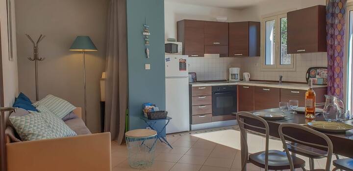 Joli Appartement 4 Pers Dans Résidence Privee - Belgodère