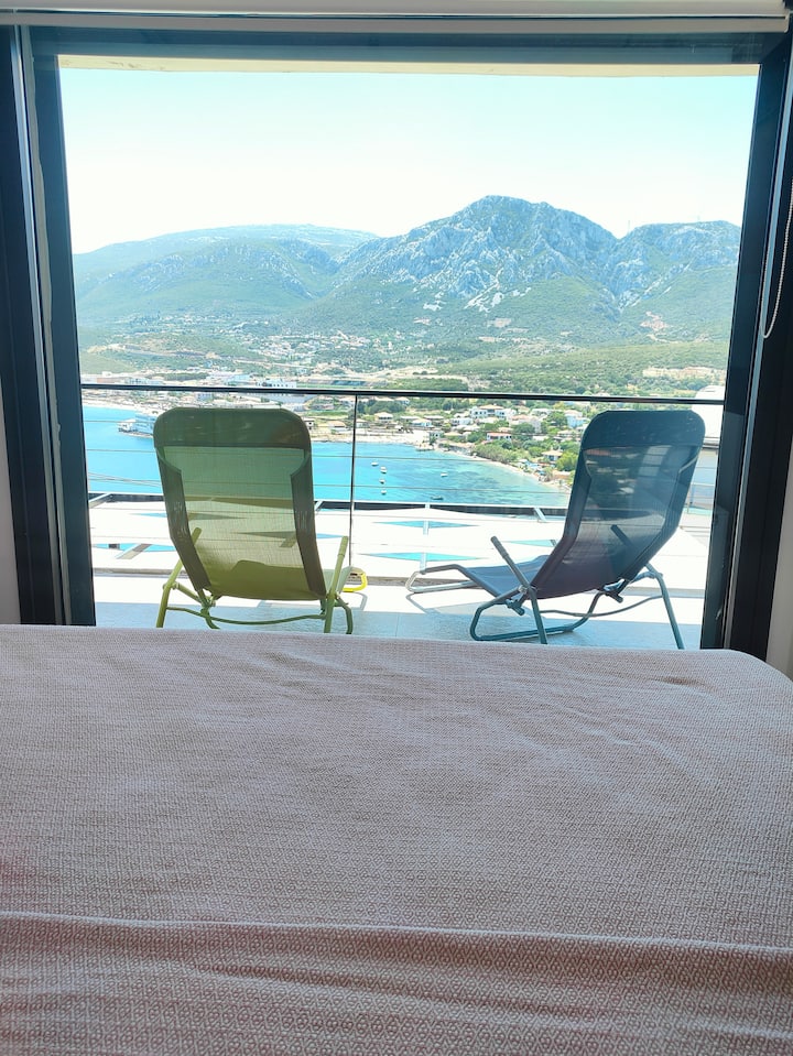 Modern Fully Furnished Flat With Amazing View N:3 - Karaburun