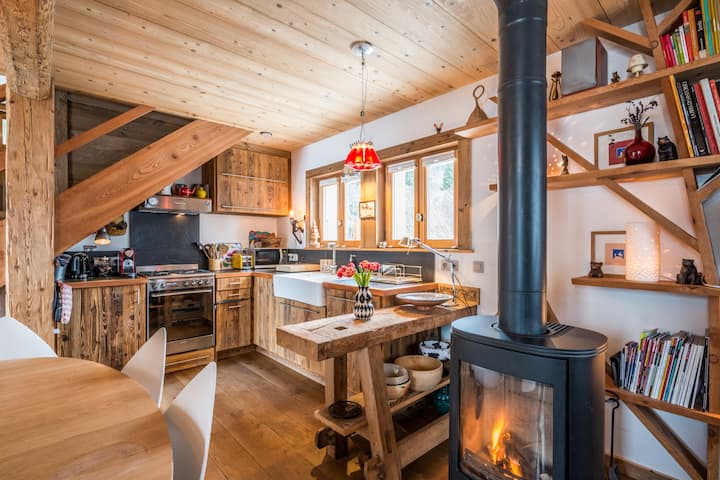 Magnifique Chalet Avec Vue Sur Le Mont Blanc - Chamonix-Mont-Blanc