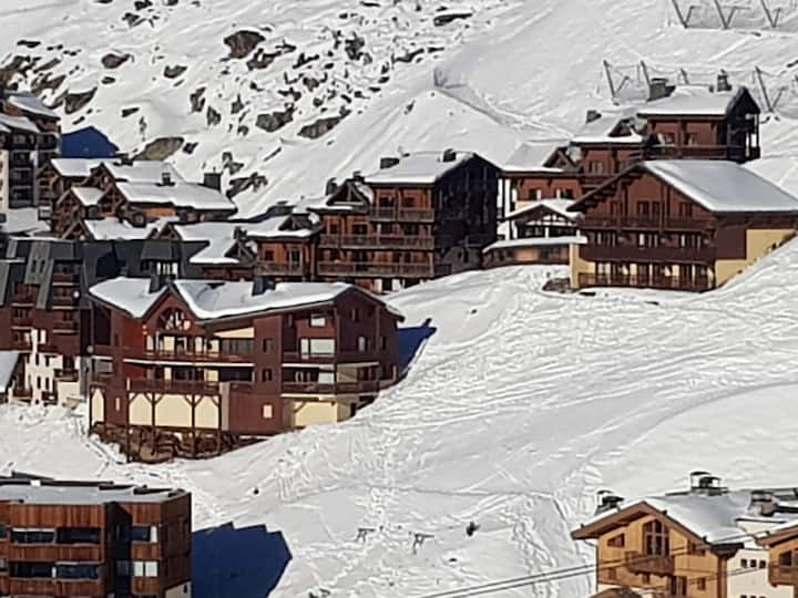Val Thorens 5 Pers-34 M2 Tres Calme-wifi-garage - Val Thorens