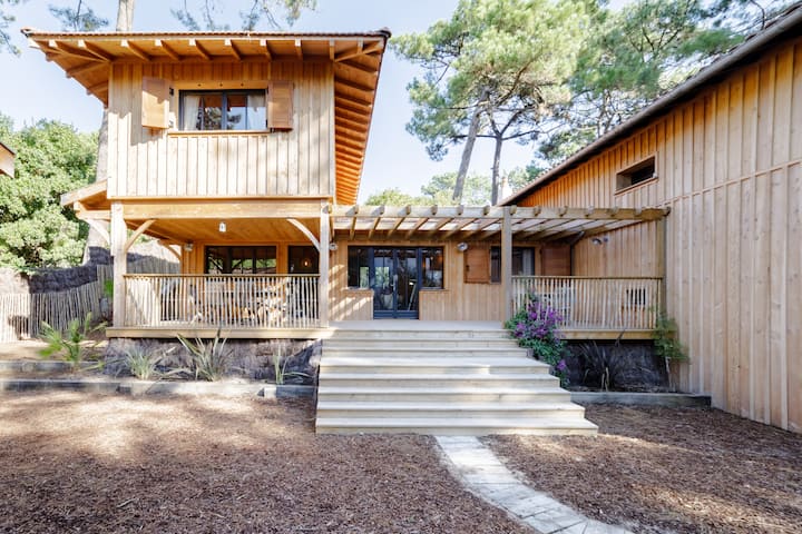 La Villa Sous Les Pins Du Cap Village Le Canon Piraillan - Lège-Cap-Ferret