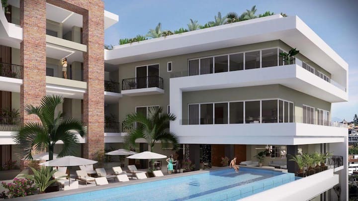 Hermoso Condo En Zona Romántica De Pto Vallarta - Puerto Vallarta
