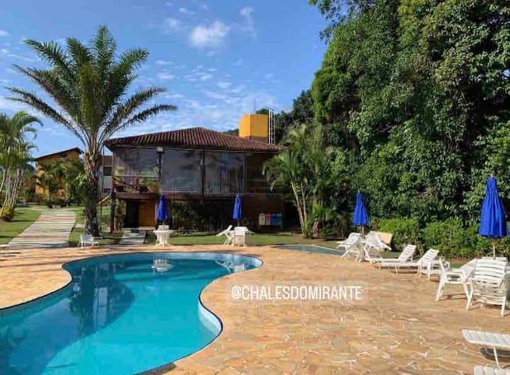 Charmoso Chalé Com Churrasqueira E Piscina - São Sebastião
