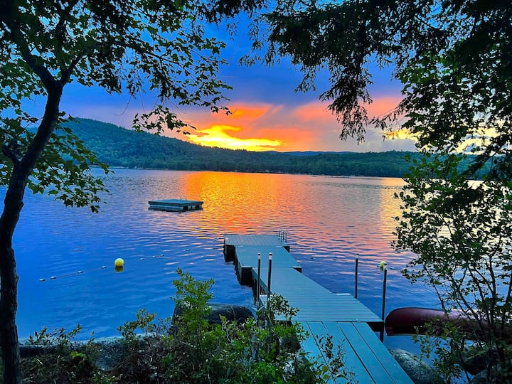 Loon Echo Lodge |Waterford Home On Keoka Lake - 노르웨이