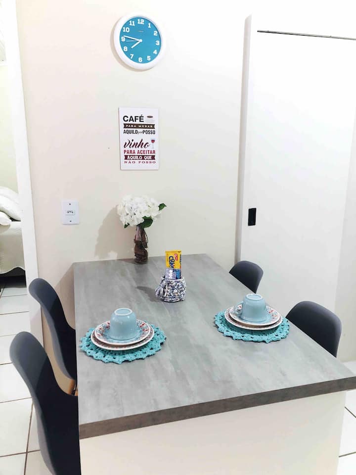 Apartamento 03 à 500m Da Praia Da Cal - Torres