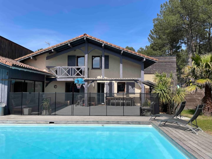 Grand Maison/villa Avec Piscine - Seignosse