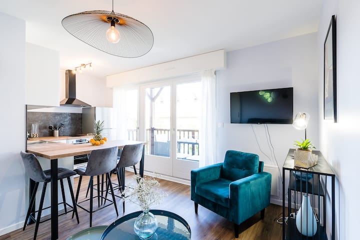 Les Ouvres-bel Appartement-résidence Avec Piscine - Deauville