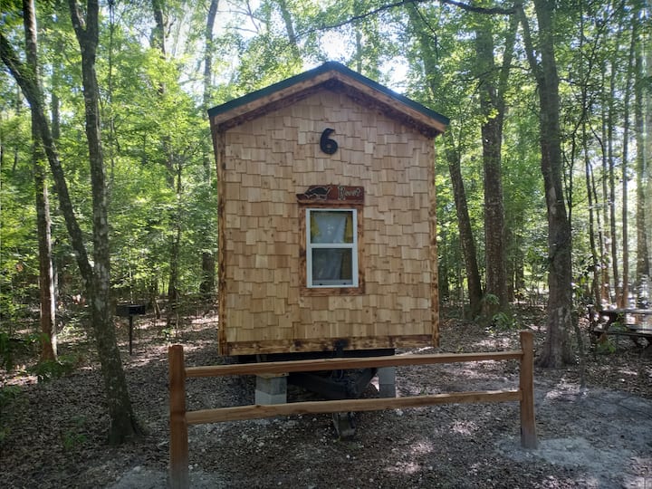 Glamping Cabin 6 On Santa Fe River At Bowman's - Ichetucknee Springs State Park, Fort White