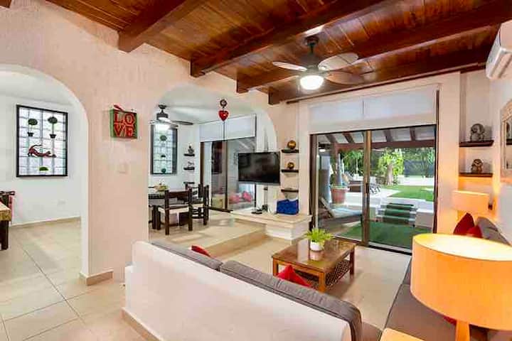 Villa Corazón Deluxe / Private Pool + Waterfall - Puerto Aventuras