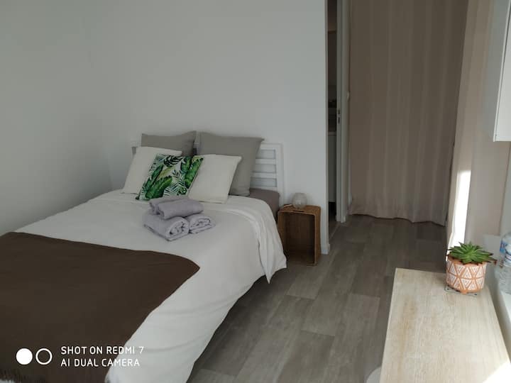 Chambre, Salle De Bain Et Entrée Privatives - Tarbes