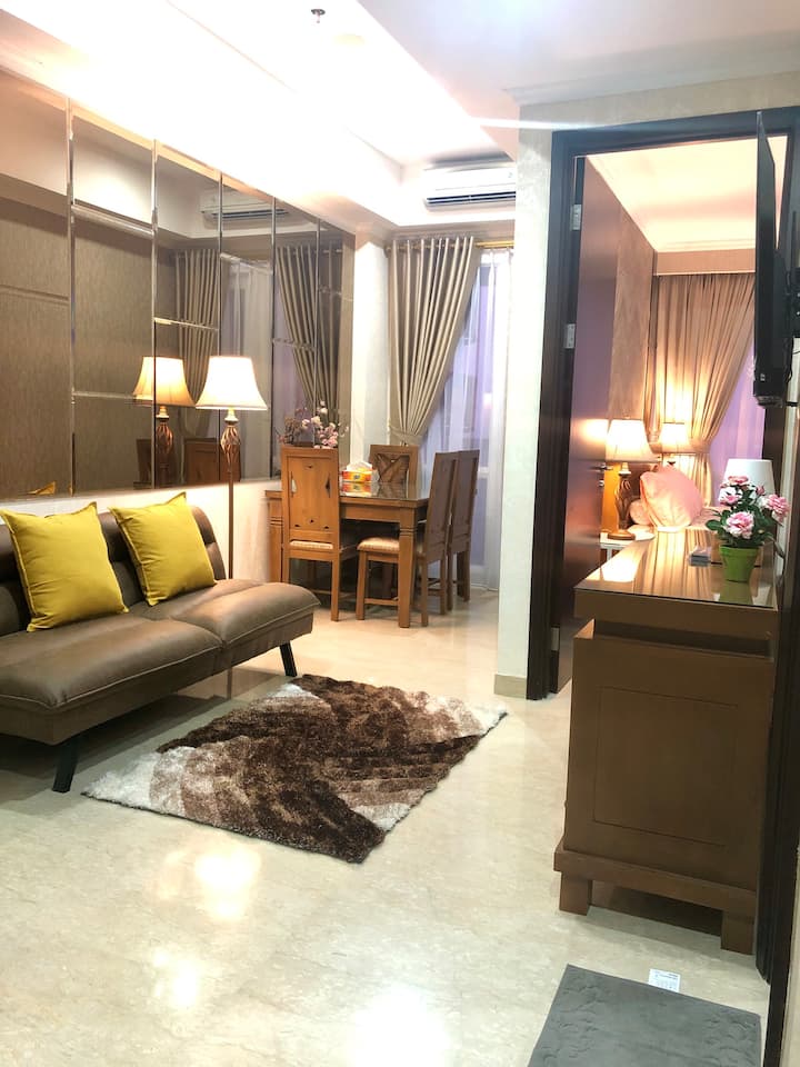 Luxury2br,mentengpark,36thfloor, Unlimited Wifi - Indonésie