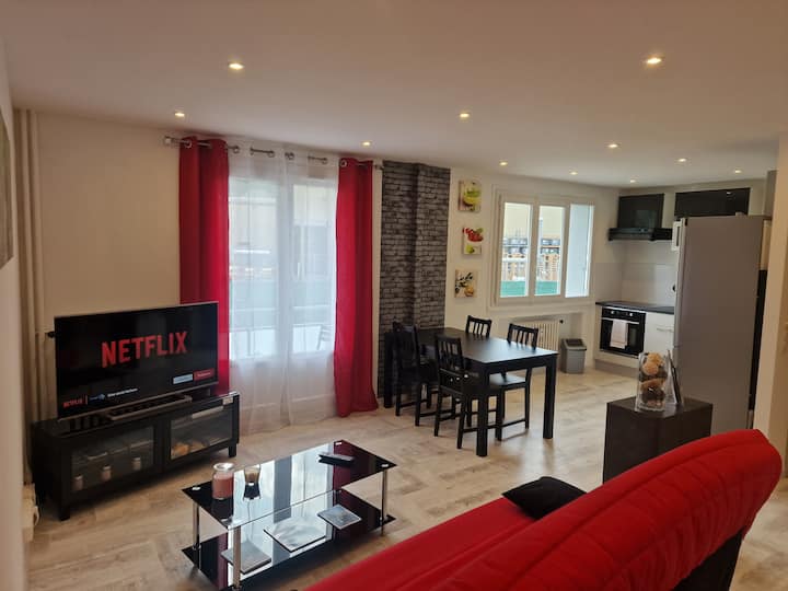 Superbe 2 Pièces Aix-les-bains - Parking Gratuit - Aix-les-Bains