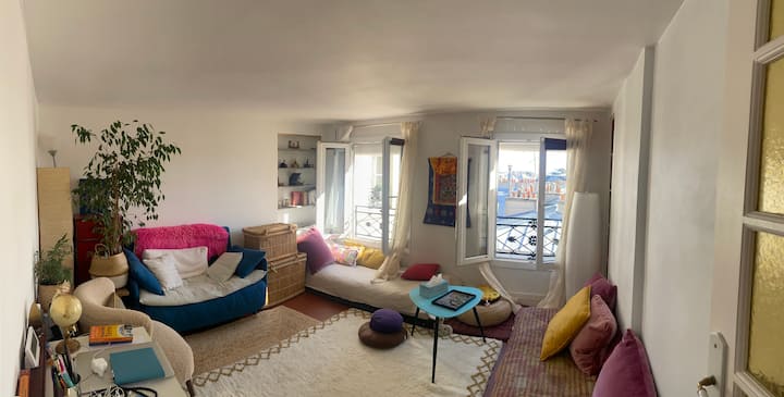 Coeur De Paris Marais : Studio Vue Sur Les Toits - Paris 10e Arrondissement