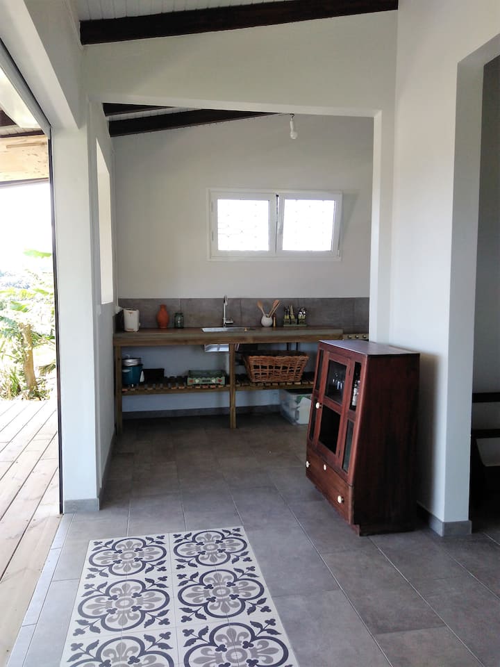 Bungalow Sur La Montagne Pelée - Les Atoumaux - Martinique