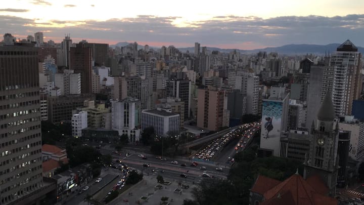 Estúdio 22o And. | Pça Roosevelt | Paulista | 35m2 - Liberdade