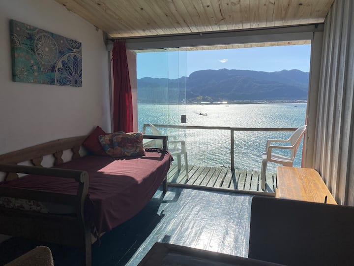 Loft 10- Frente Ao Mar Com Praia Particular - 伊利亞貝拉