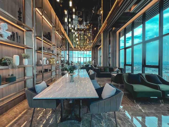 Cozy 2br Free Skypool Fitness Wifi@bts Puchao - Thailand