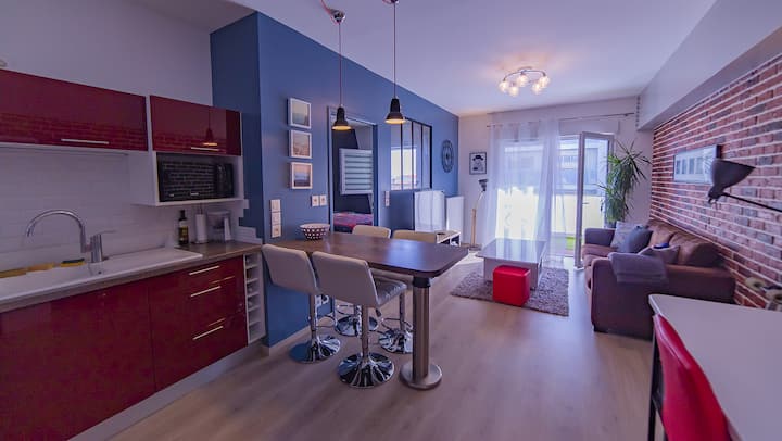 Joli T2 Calme - Proche Vieux Port Minimes Aquarium - ラ・ロシェル