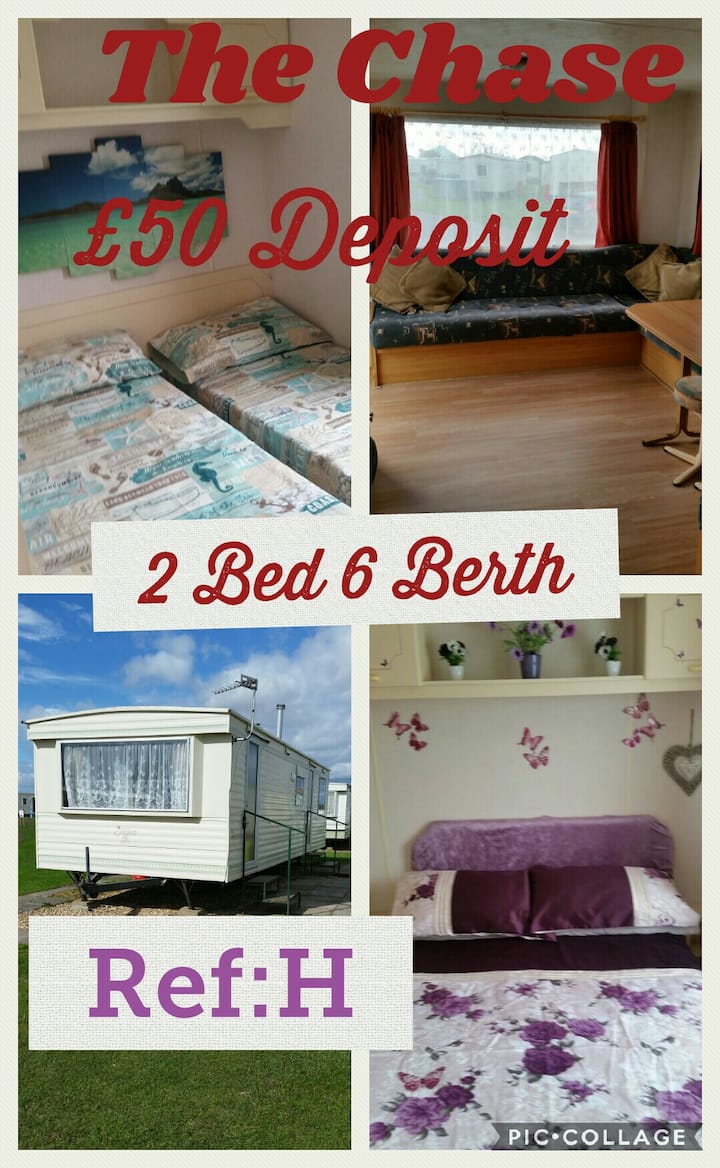 (Ref H)the Chase Caravan Park Ingoldmells 6 Berth - Ingoldmells