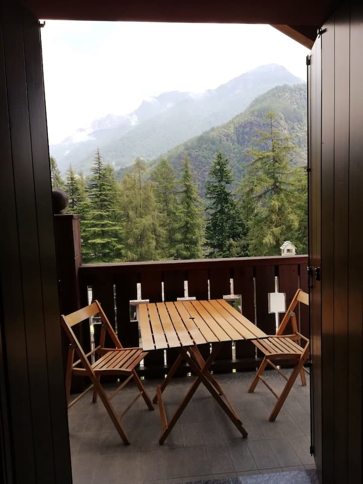 Moderna Mansarda Panoramica Vicino Alla Pineta - Chiesa in Valmalenco