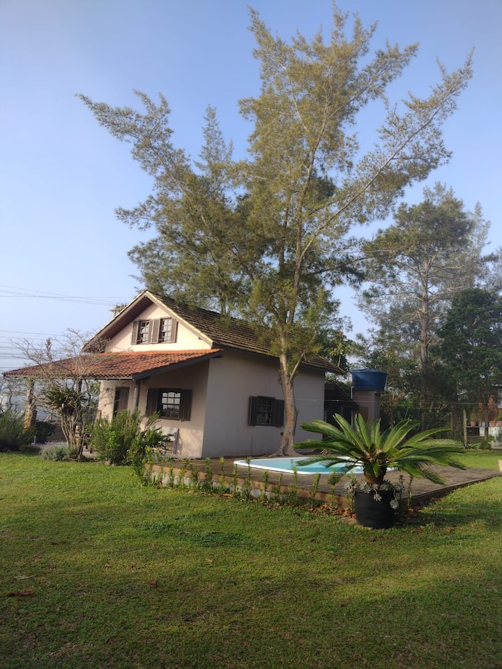 Cabana Ampla Na Praia Do Rosa - Imbituba