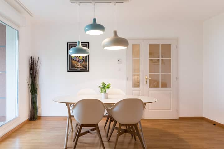 Chez Yann☀️ [Parking & Terrasse] 50m2 Proche Centre - Turckheim