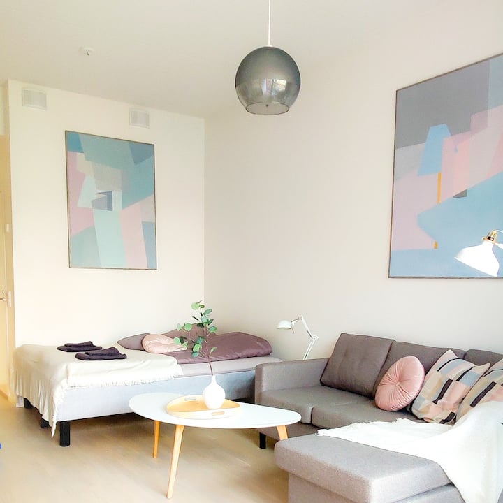 New Studio Pastel Near Helsinki Airport In Kivistö - Vantaa