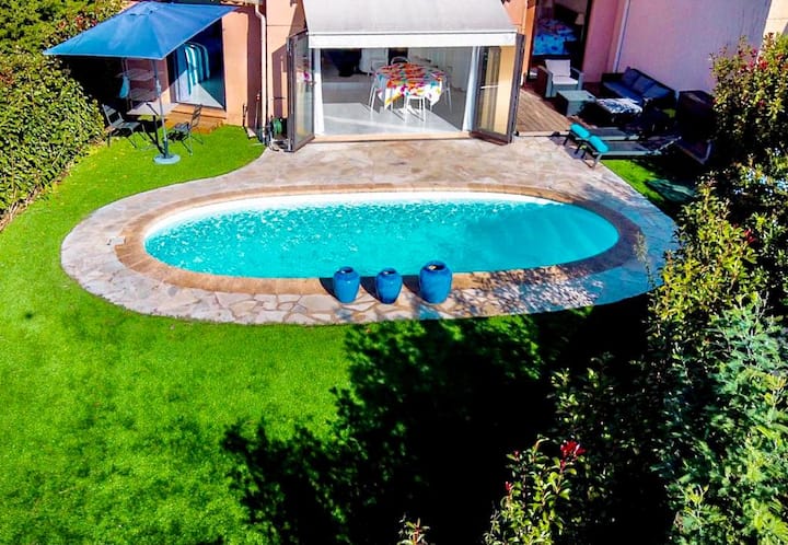 Magnifique T3 De Haut Standing, Piscine Et Jardin - Mandelieu-la-Napoule