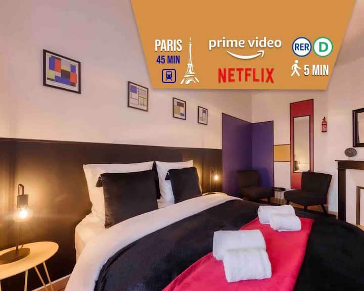 Le Doesburg : Studio Entre Paris & Fontainebleau - Corbeil-Essonnes