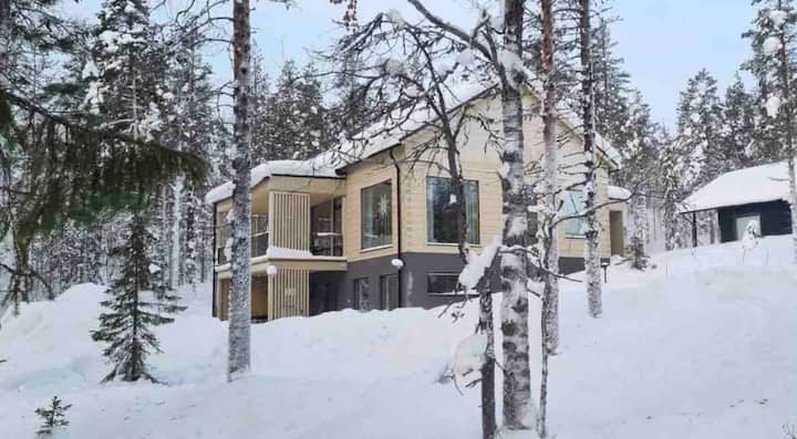 Ylellinen Hirsihuvila Porealtaalla - Finland