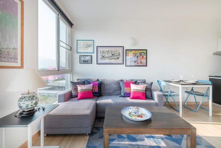 Mountain View Balcony, Blissful Local Living - Chiang Mai