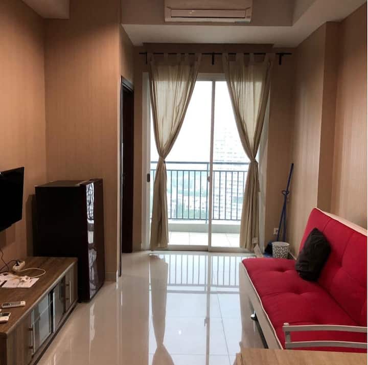 Apartment 2 Br, 58m2, 32nd Floor, Golf View - Jakarta