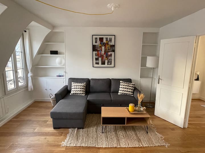Bright Modern Apartment, 2 Bedrooms, 6 Guests - Neuilly-sur-Seine