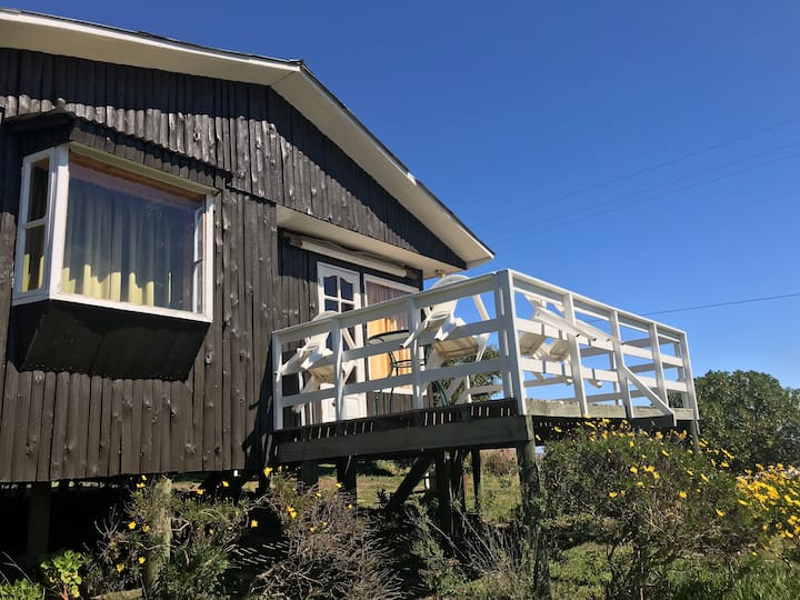 (I) Cabaña Con Vista Al Mar En Lomita Quebrada. - Pichilemu