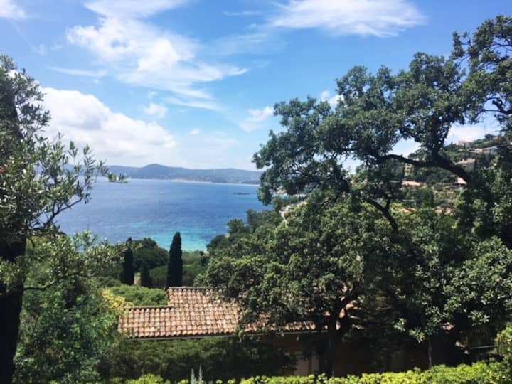 Maison De Charme, Jardin, Vue Mer, Plage à Pied - Le Lavandou