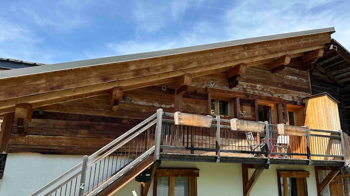 Demi-chalet Avec Cheminée - 10 Mins Megève - Notre-Dame-de-Bellecombe