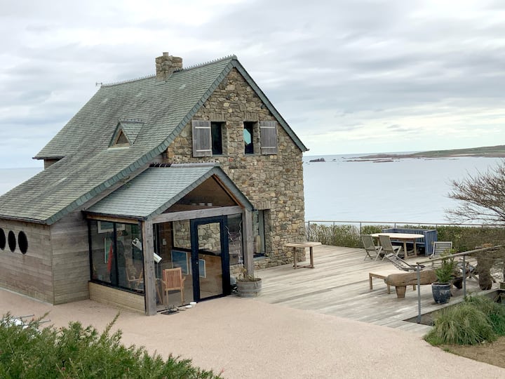 Maison En Bord De Mer Avec Vue Exceptionnelle - Omonville-la-Rogue